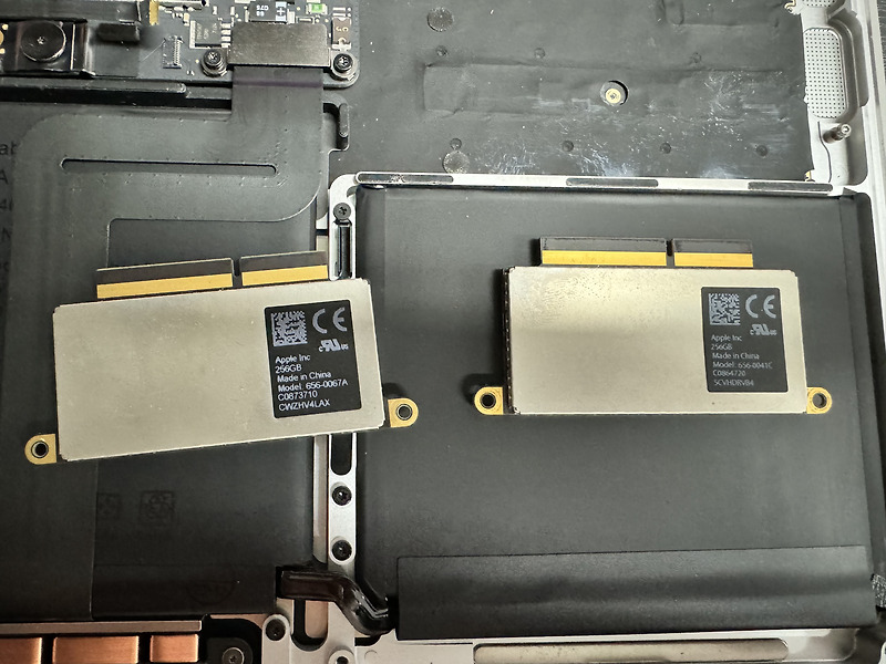 2017 맥북 프로(A1708) SSD 교체 :: Benjamin's Note