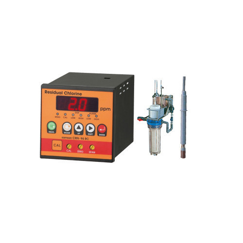 CRN-96RC-F2 온라인 잔류염소 측정기, 갈바닉 전극