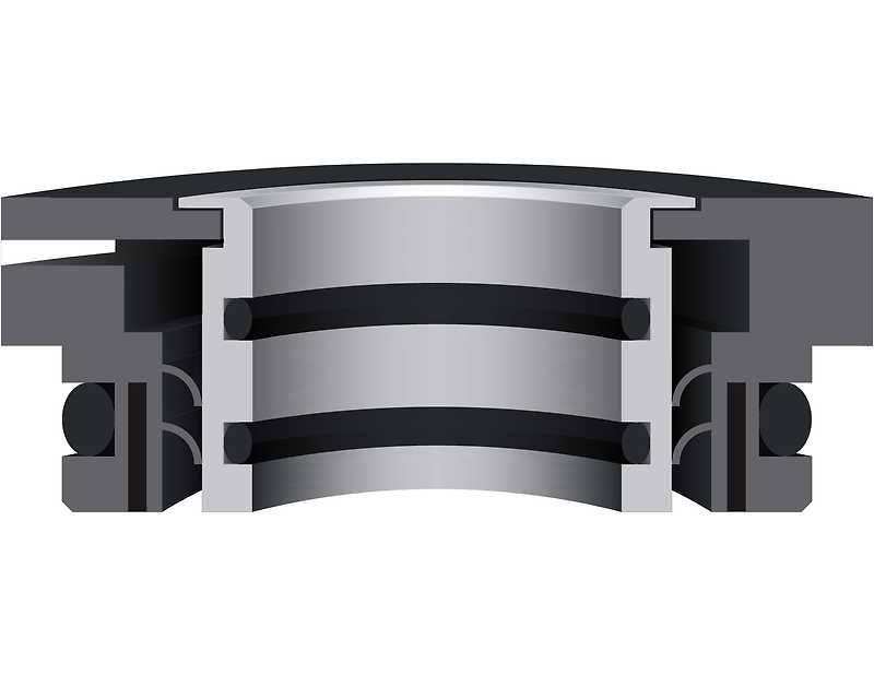 FSM-0850-1250-1-1 플랜지 침수 형 오일 & 미스트 분야 Flooded Oil & Oil Mist ...