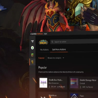 커스포지 (CurseForge) 와우 애드온 설치 업데이트 - JENNA BLOG