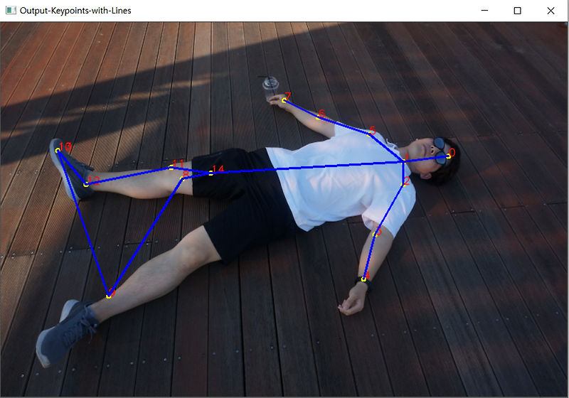 [python+openpose] openpose 라이브러리를 사용해서 관절 포인트 검출하기 (window 10 환경) by bskyvision.com
