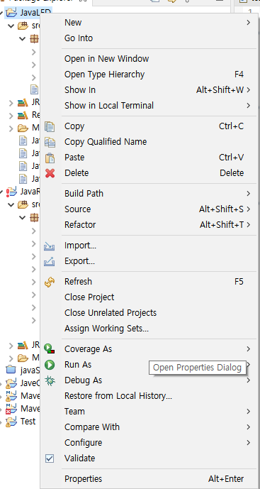 (빌드 실패) JAR creation failed. See details for additional information. Class files on classpath ...