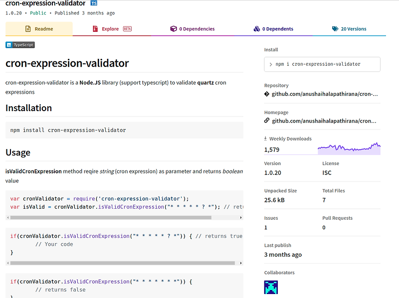 [Cron] Cron 표현식 유효성검사 라이브러리 cron-validate VS cron-expression-validator