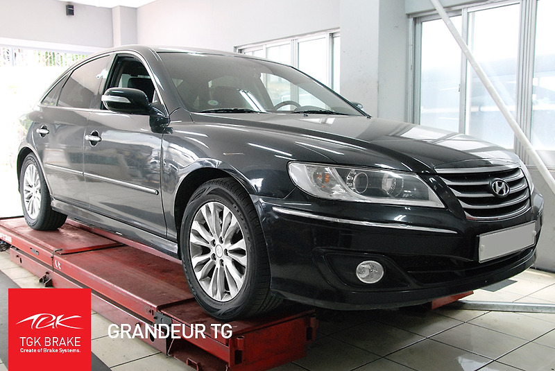 [현대 그랜저TG] XG 2P브레이크 / 브레이크 밀림 :: TGK 브레이크