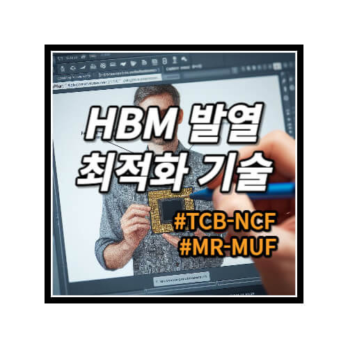 HBM 열 개선 및 Joint 열 저항 최적화 (feat. TCB-NCF, MR-MUF, 12스택 등)