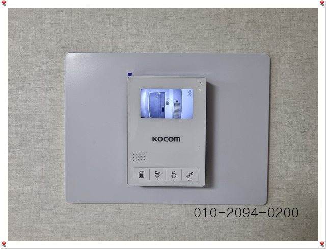 인천코콤 인터폰교체// 인천 계양구 효성동 중앙하이츠아파트 코콤비디오폰 KCV-434 교체설치입니다