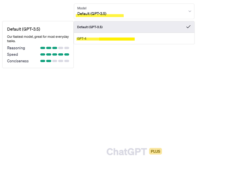 Chat GPT PLUS에 가입했는데 GPT-4를 선택할 수 없을 때