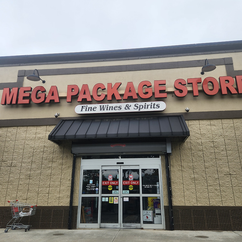 [미국] 애틀랜타 "Mega Package Store" 스와니 H MART 앞 주류 판매점