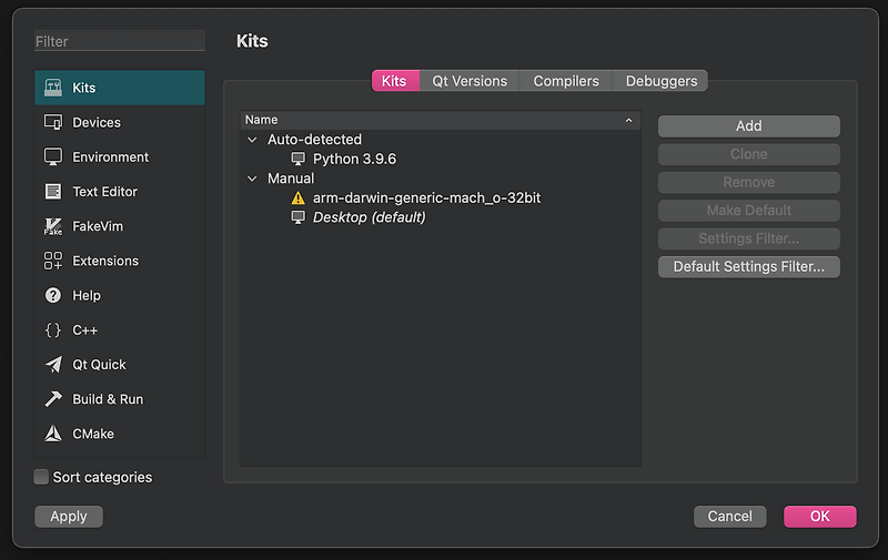[macOS] Qt Creator 설치하기 & 개발환경 구축하기 — 코딩하는 간호사