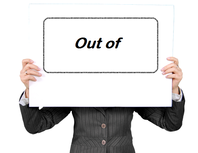 out of 뜻 정리, out of 구문 정리, out of 예문정리