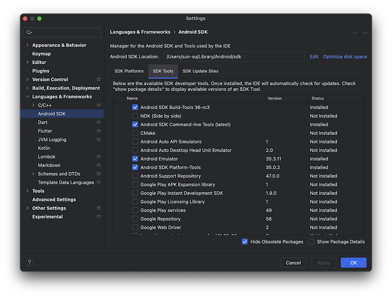 Warning: This version only understands SDK XML versions up to 3 but an SDK XML f :: GURMI·FIX