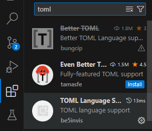 PROJECT 1-(1) 라이브러리 다운 받기, config.toml 설정하기