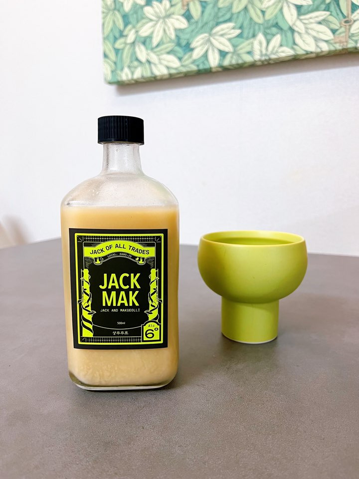 프로틴 막걸리 [잭막 JACK MAK] 너드브루어리 콩막걸리