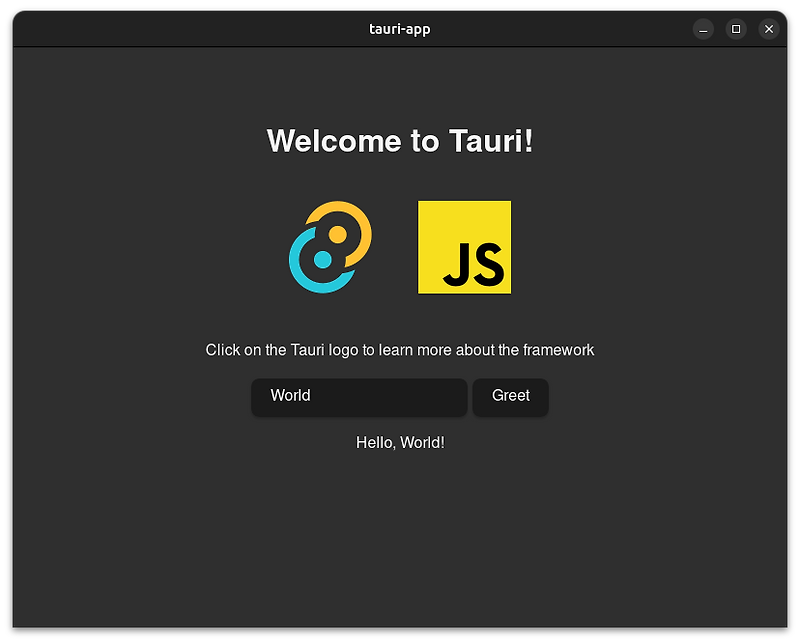 Tauri 체험