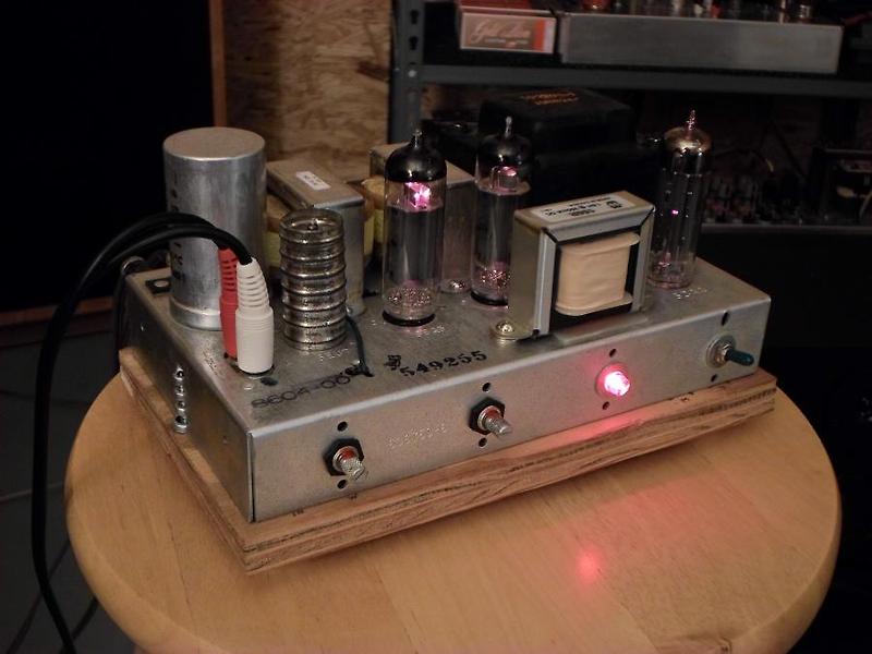 마그나복스 8600 기반의 EL84 SE 최적화 과정 (2/2)