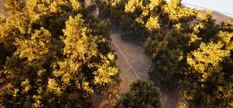 Unreal Engine Landscape Basic (Displacement), PCG Basic