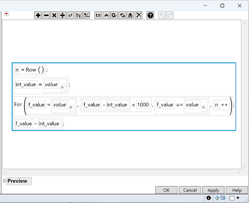 [JMP] Formula 심화 (Script 구현 가능)