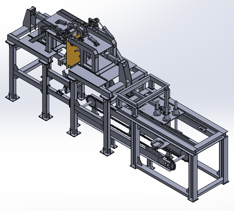 Solidworks CAD 작업 - 산업용 기계(Industrial machinery) 설계