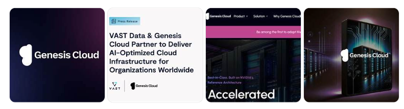 Genesis Cloud, 유럽 기반 GPU 클라우드 플랫폼,NVIDIA HGX 시리즈 GPU 인스턴스