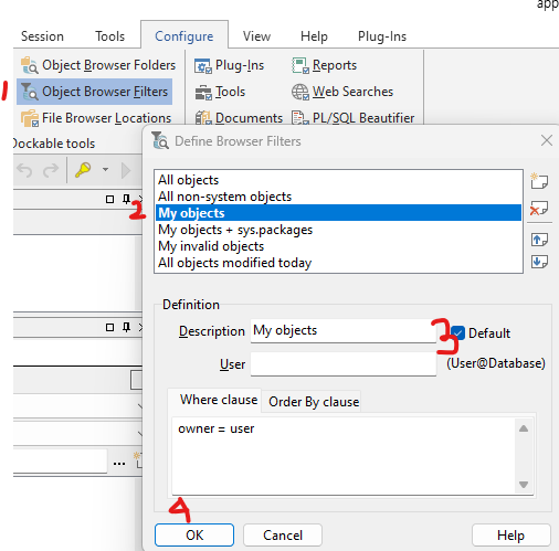 PL/SQL | Using a filter for all users can lead to poor performance! — 기록중