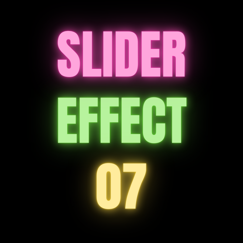 Slider Effect 07 - 썸네일 슬라이드의 버튼과 닷메뉴에 대해서 알아보자