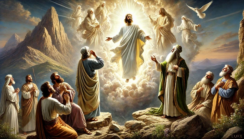 누가복음 09:28-36 하나님의 아들 곧 택함을 받은 자 예수님