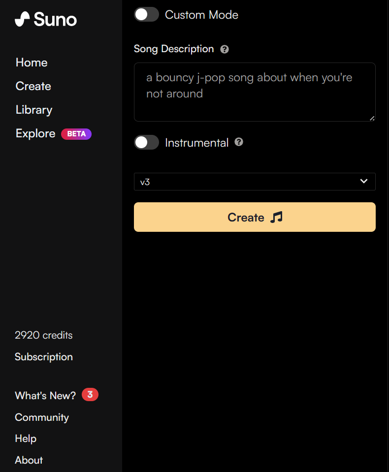 쉽게 발전하는 SUNO AI의 기능