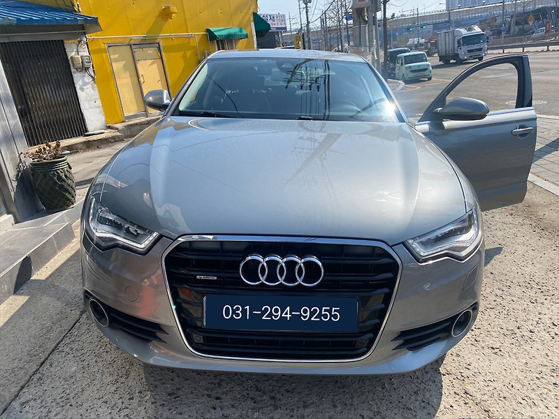 아우디 A6 mmi 오디오 먹통으로 수리