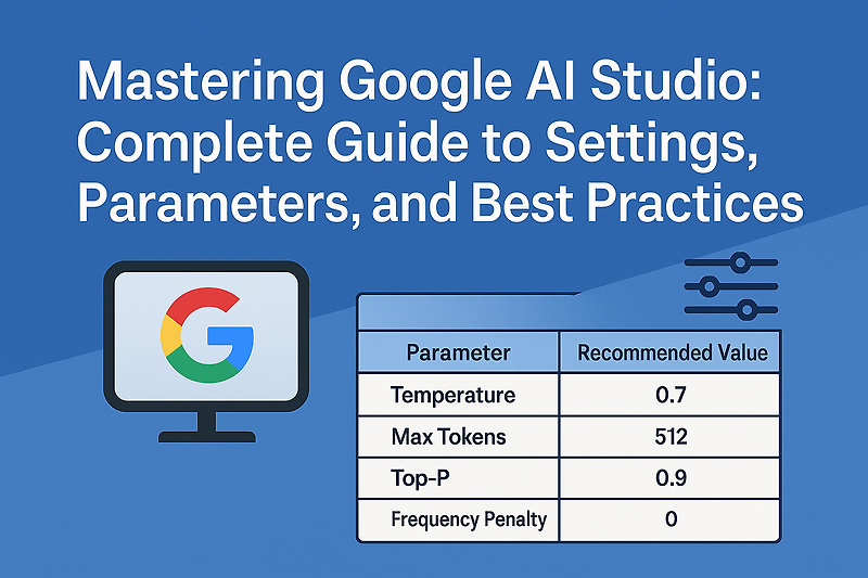 Mastering Google AI Studio: Complete Guide to Settings, Parameters, and Best Practices