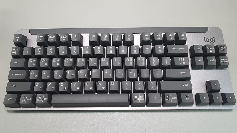 키보드공방) 로지텍k855 체리저소음적축 교체