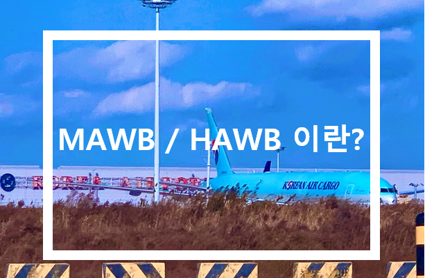 [항공] MAWB 와 HAWB 차이에 대해 알아보기