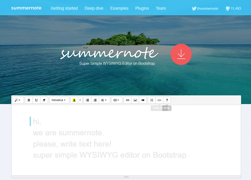 [vue] 위지위그 summernote 사용법 : 게시글 작성 에디터