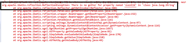[mybatis] There is no getter for property named : 파라미터 하나 일때 에러