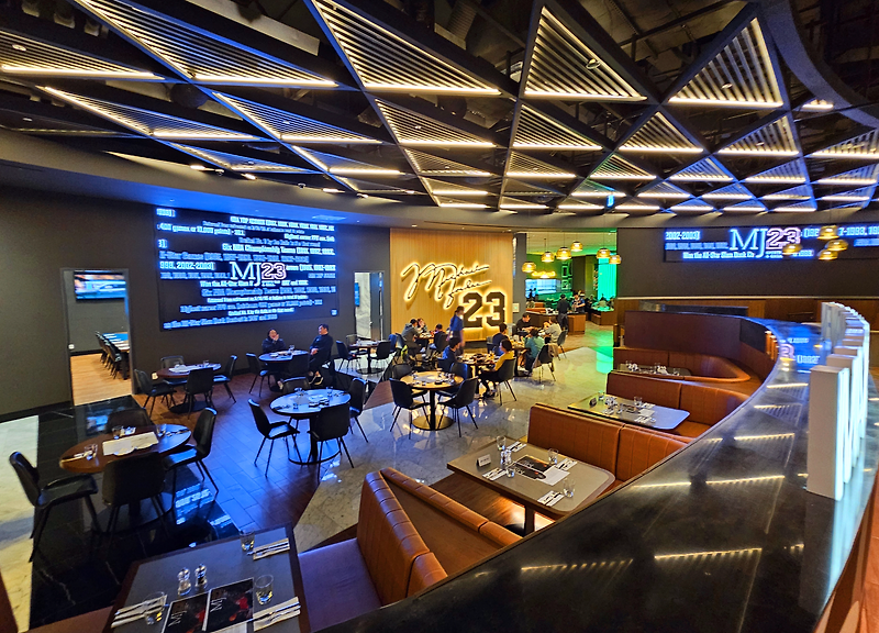 농구 황제, 마이클 조던 식당으로 유명한 인스파이어 리조트 'MJ23' Sports Bar & Grill 다녀왔어요