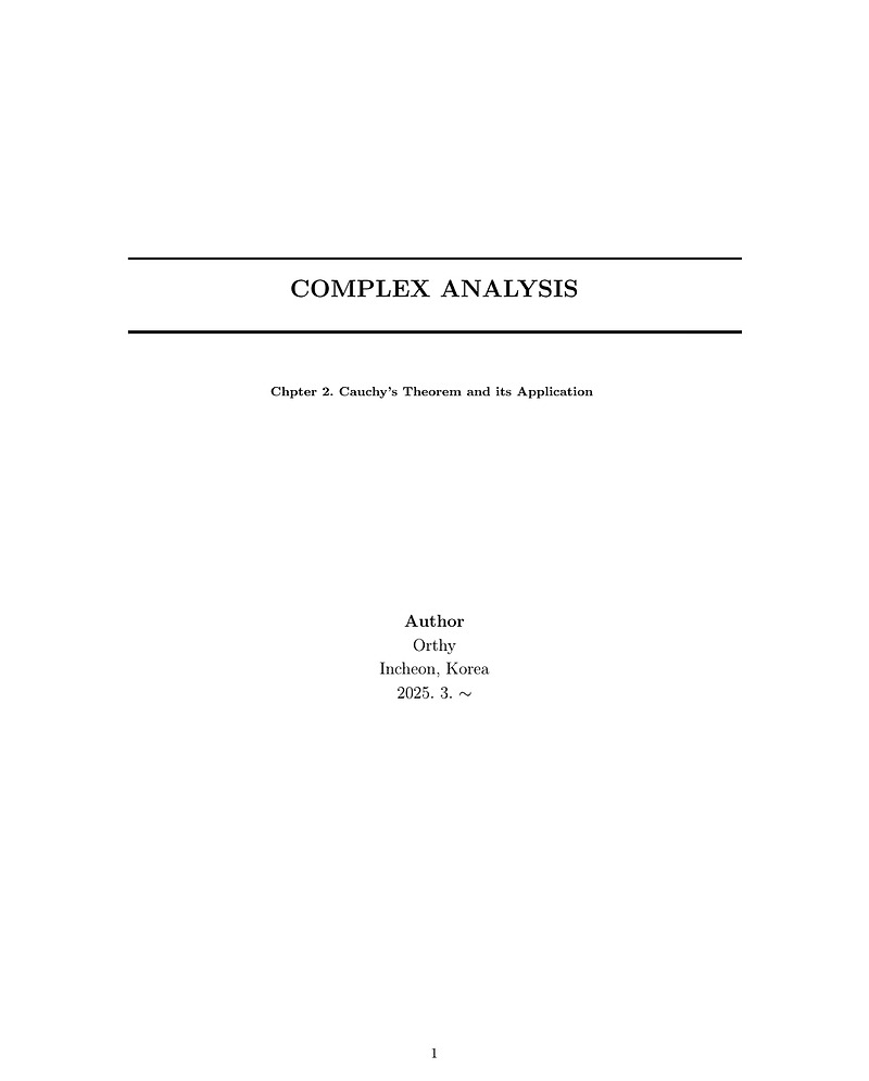 [Complex Analysis], Stein, Chapter2
