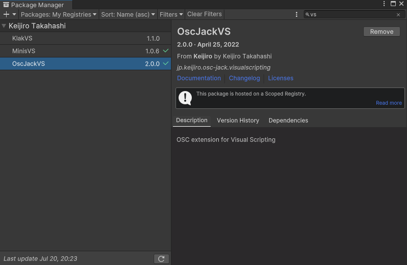 OSC & MIDI 비주얼 스크립팅