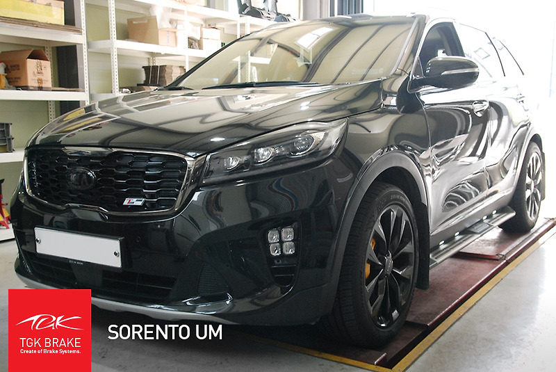 [기아 더뉴쏘렌토] EQ900 4P 브레이크를 밟았다 뗄 떼 따다닥 딱 소리 - 대구브레이크튜닝전문샵 :: TGK 브레이크