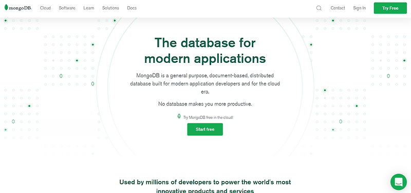 Mongodb 연결하기 
