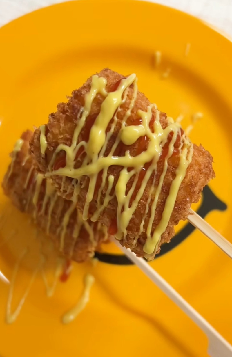 [초간단 디저트] 초간단 미니 핫도그 만들기