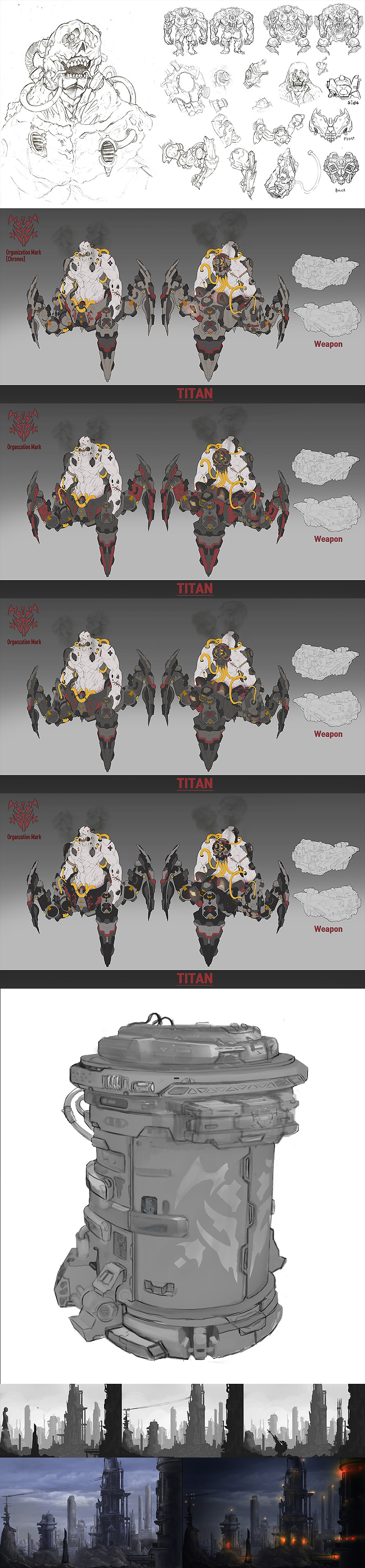 Titan - Concept Art