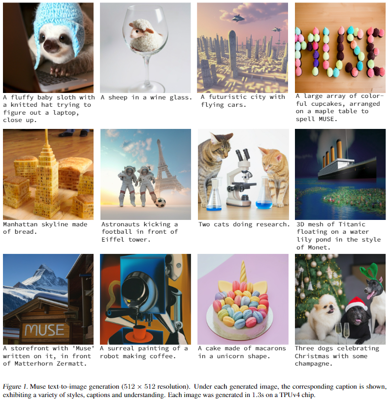 Muse: Text-To-Image Generation via Masked Generative Transformer 논문 리뷰