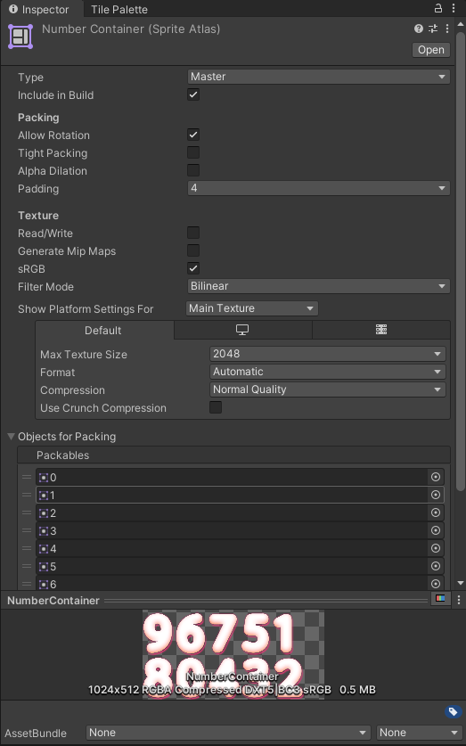 [Unity] Sprite Atlas 및 스프라이트 동적 변화