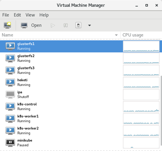 GlusterFS & Heketi on Rhel7 설치 1