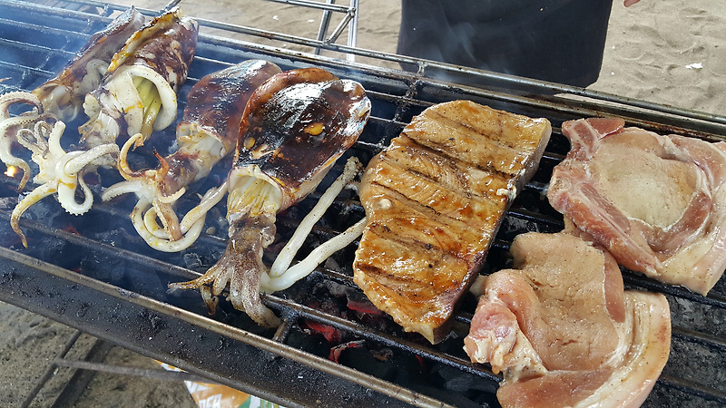 라카완 섬(Lakawan islan) 에서의 점심만찬