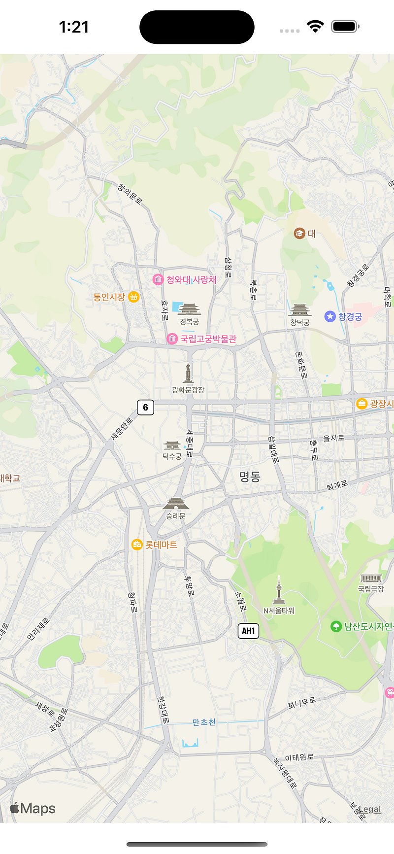 [SwiftUI Map] MapKit사용하기