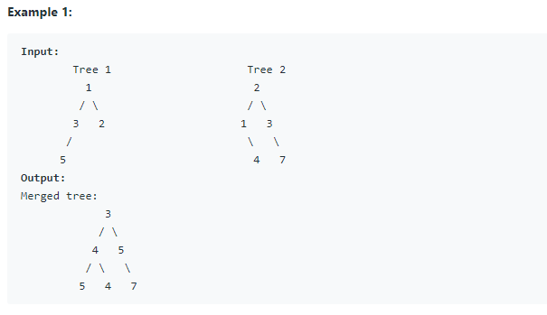 [Tree] Merge Two Binary Trees