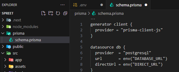 Prisma 와 Supabase 사용해보기