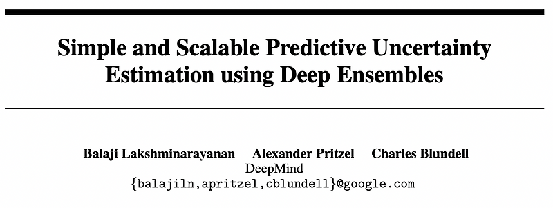 [Advanced ML & DL Week1] Simple and Scalable Predictive Uncertainty Estimation Using Deep Ensembles