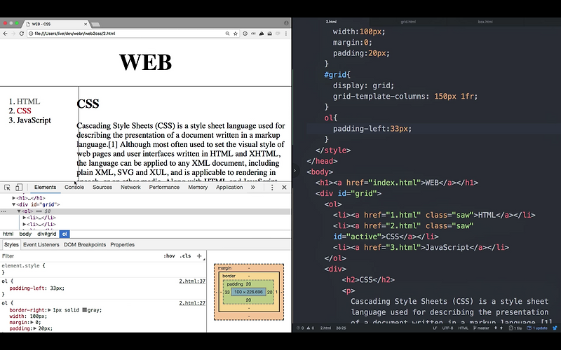 WEB2 CSS - 11. Using Grid