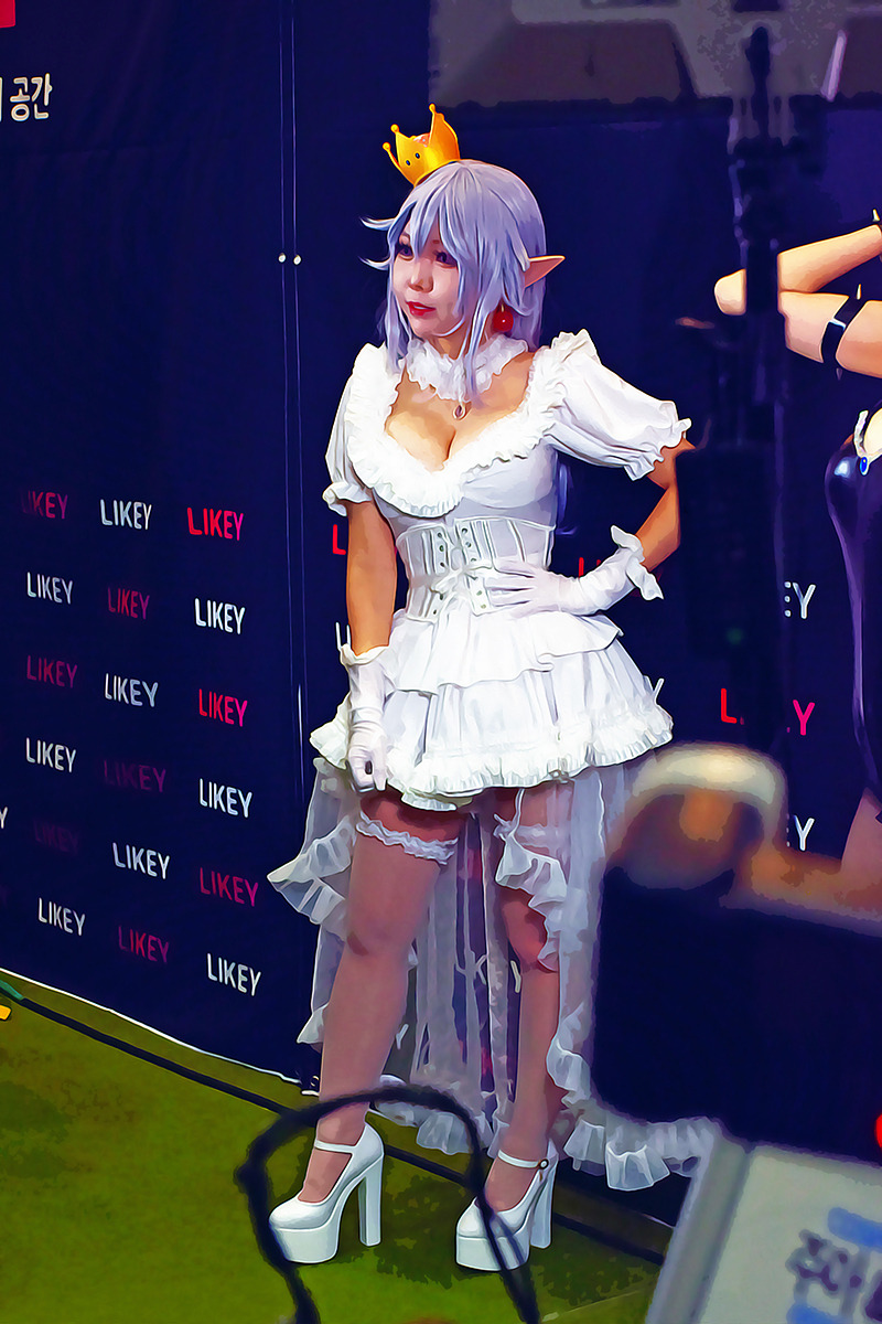 퀸부끄 EUNA MODEL 은아 코스프레모델